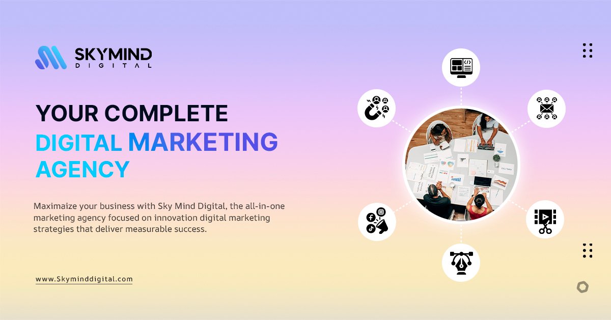 A Data-Driven Digital Marketing Agency - Sky Mind Digital